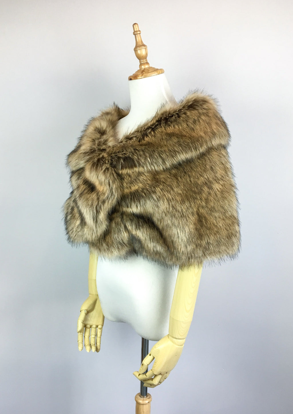 Brown Fur Wrap (Blair Brw03) – Sissily Designs
